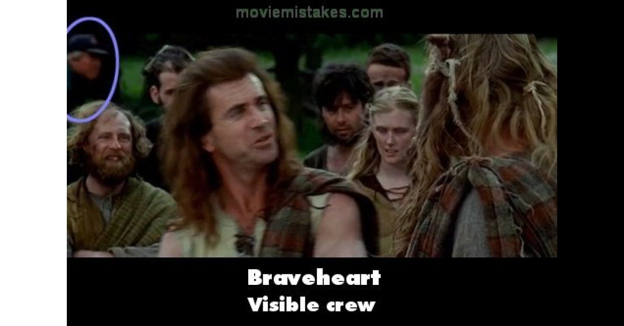 Braveheart (1995) movie mistake picture (ID 81599)