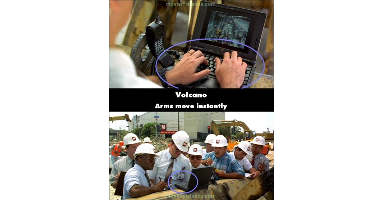 Volcano (1997) movie mistake picture (ID 93433)