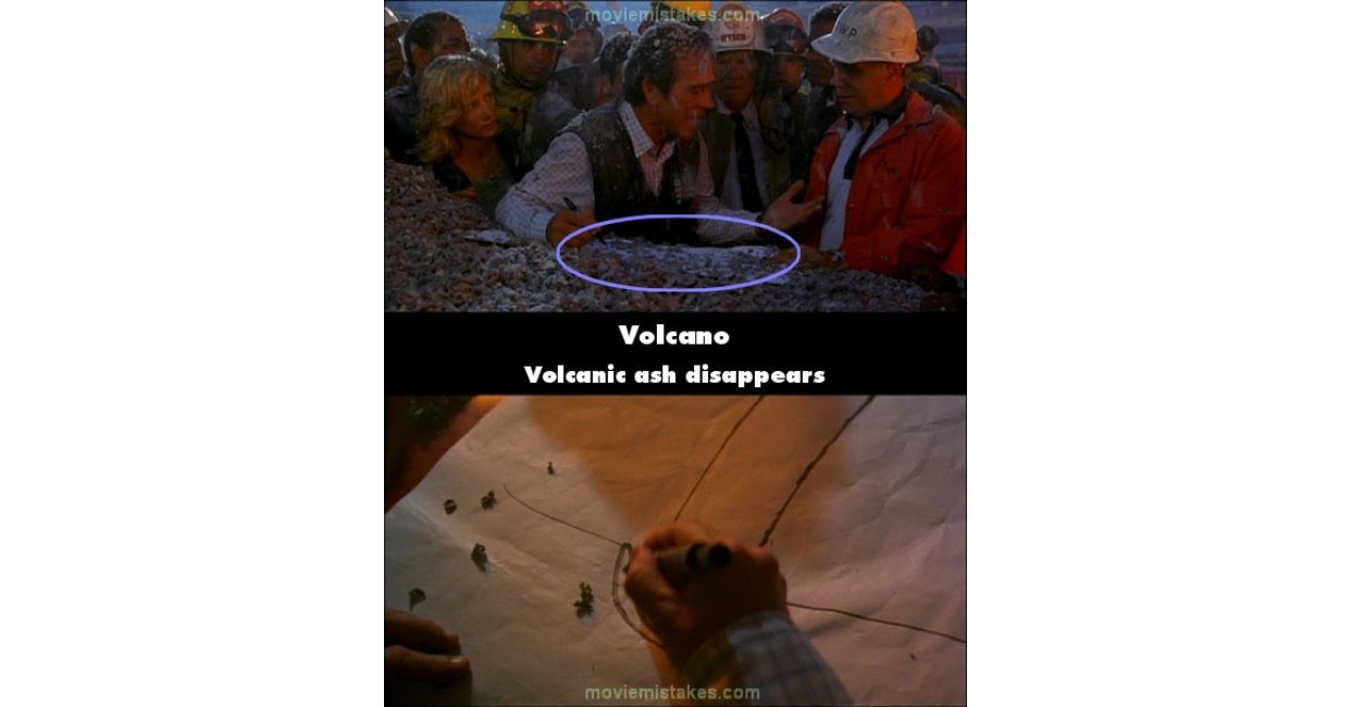 Volcano (1997) movie mistake picture (ID 95123)