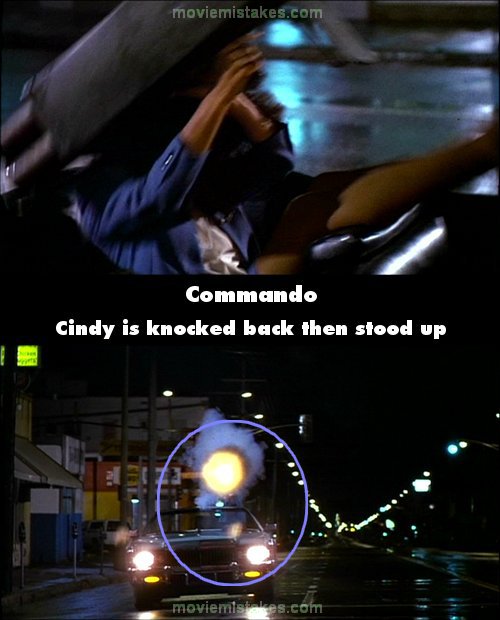 Commando (1985) movie mistake picture (ID 138702)