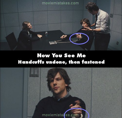 Now You See Me (2013) movie mistake picture (ID 184911)