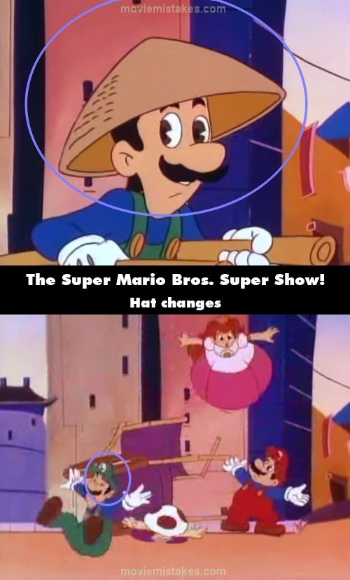 The Super Mario Bros. Super Show! (1989) TV mistake picture (ID 218461)