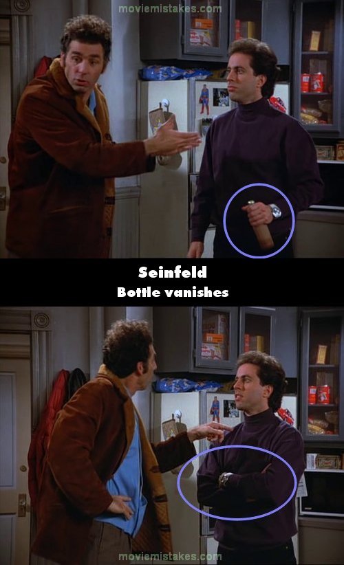 Seinfeld (1990) TV mistake picture (ID 296070)