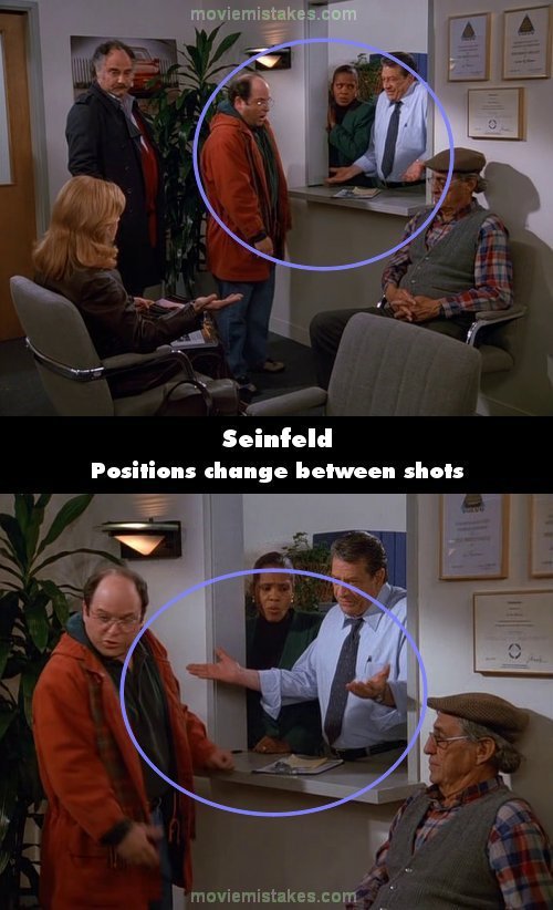 Seinfeld (1990) TV mistake picture (ID 296694)