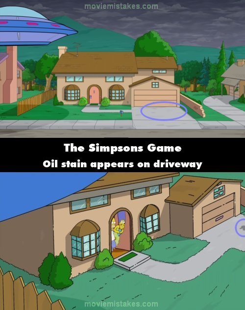The Simpsons Game (2007) mistake picture (ID 347277)