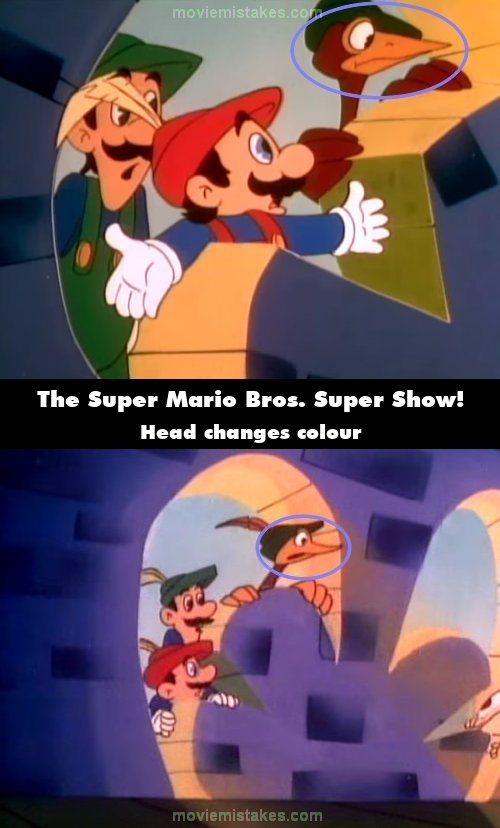 The Super Mario Bros. Super Show! (1989) TV mistake picture (ID 359298)