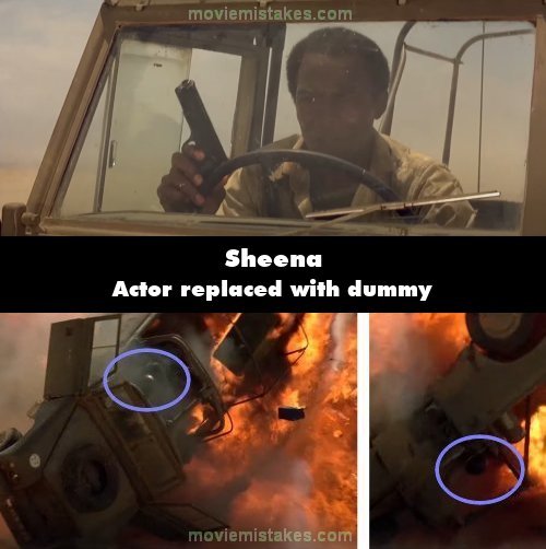 Sheena (1984) movie mistake picture (ID 360182)