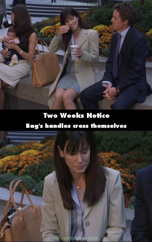 Two Weeks Notice (2002) movie mistake picture (ID 38260)