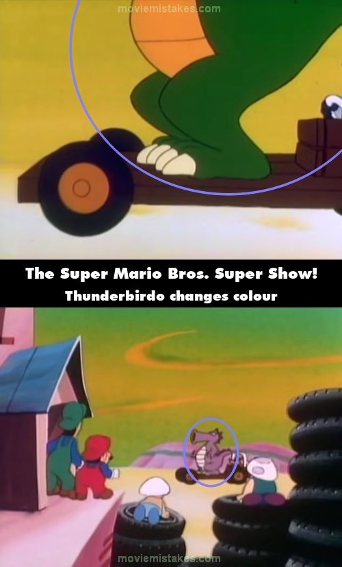 The Super Mario Bros. Super Show! (1989) TV mistake picture (ID 41200)