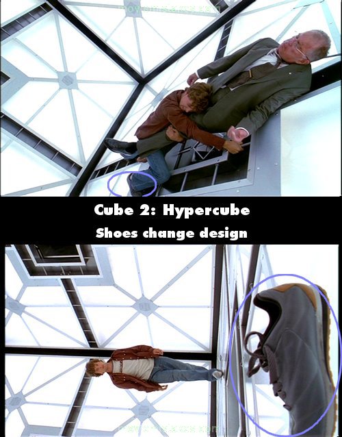 Cube 2: Hypercube (2002) movie mistake picture (ID 68225)