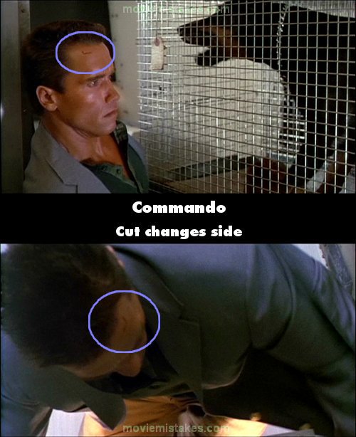 Commando (1985) movie mistake picture (ID 85093)