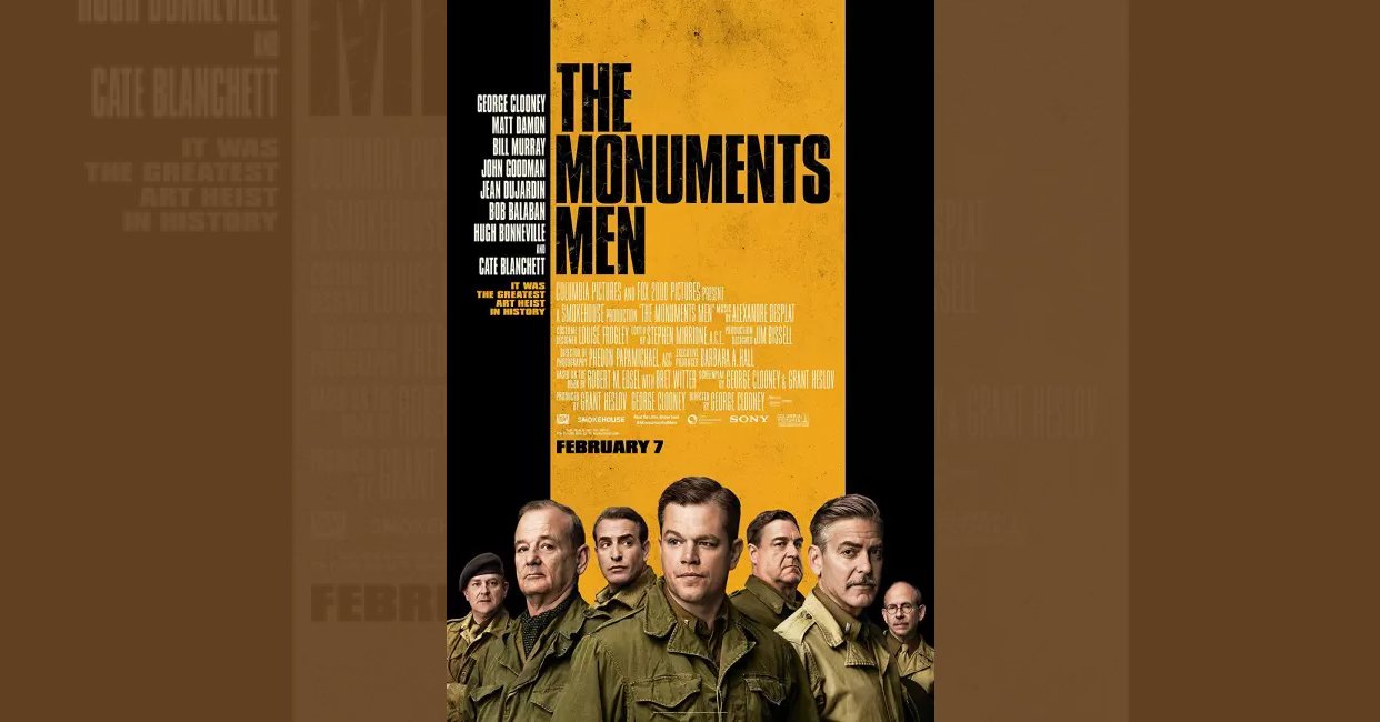 The Monuments Men Movie Poster
