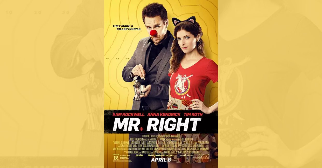 Mr. Right (2015) - mistakes, quotes, trivia, questions and more