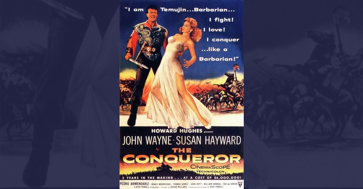 The Conqueror (1956) - mistakes, quotes, trivia, questions and more