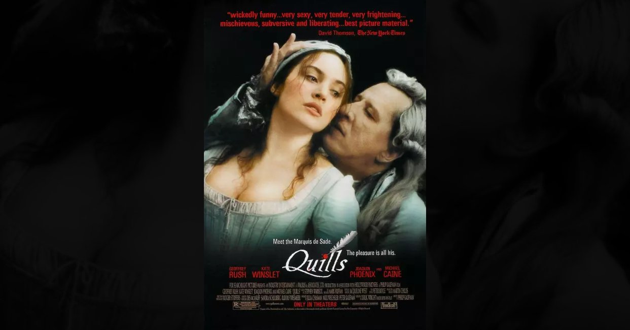 Quills (2000) ending / spoiler