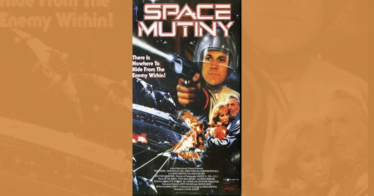 Space Mutiny (1988) mistakes