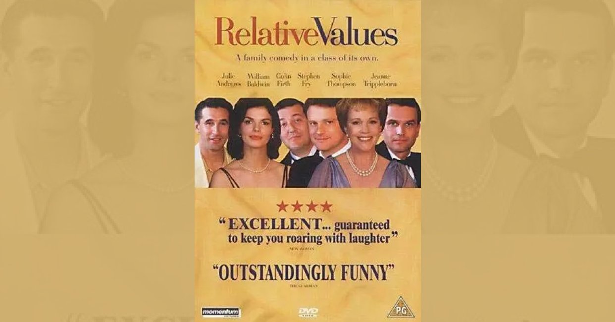 Relative Values (2000) mistakes