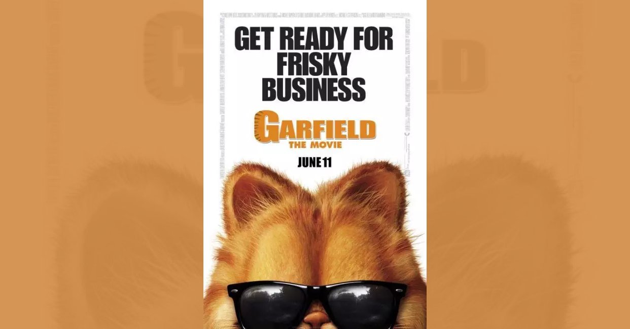 Garfield: The Movie (2004) mistakes