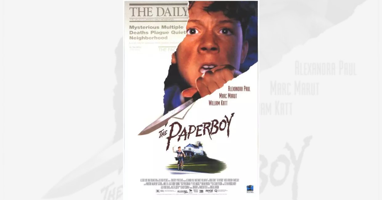The Paper Boy (1994) mistakes