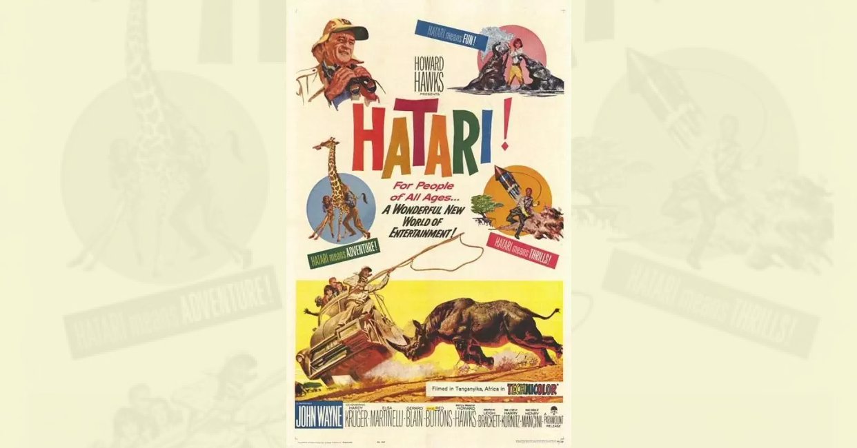 Hatari! (1962) mistakes